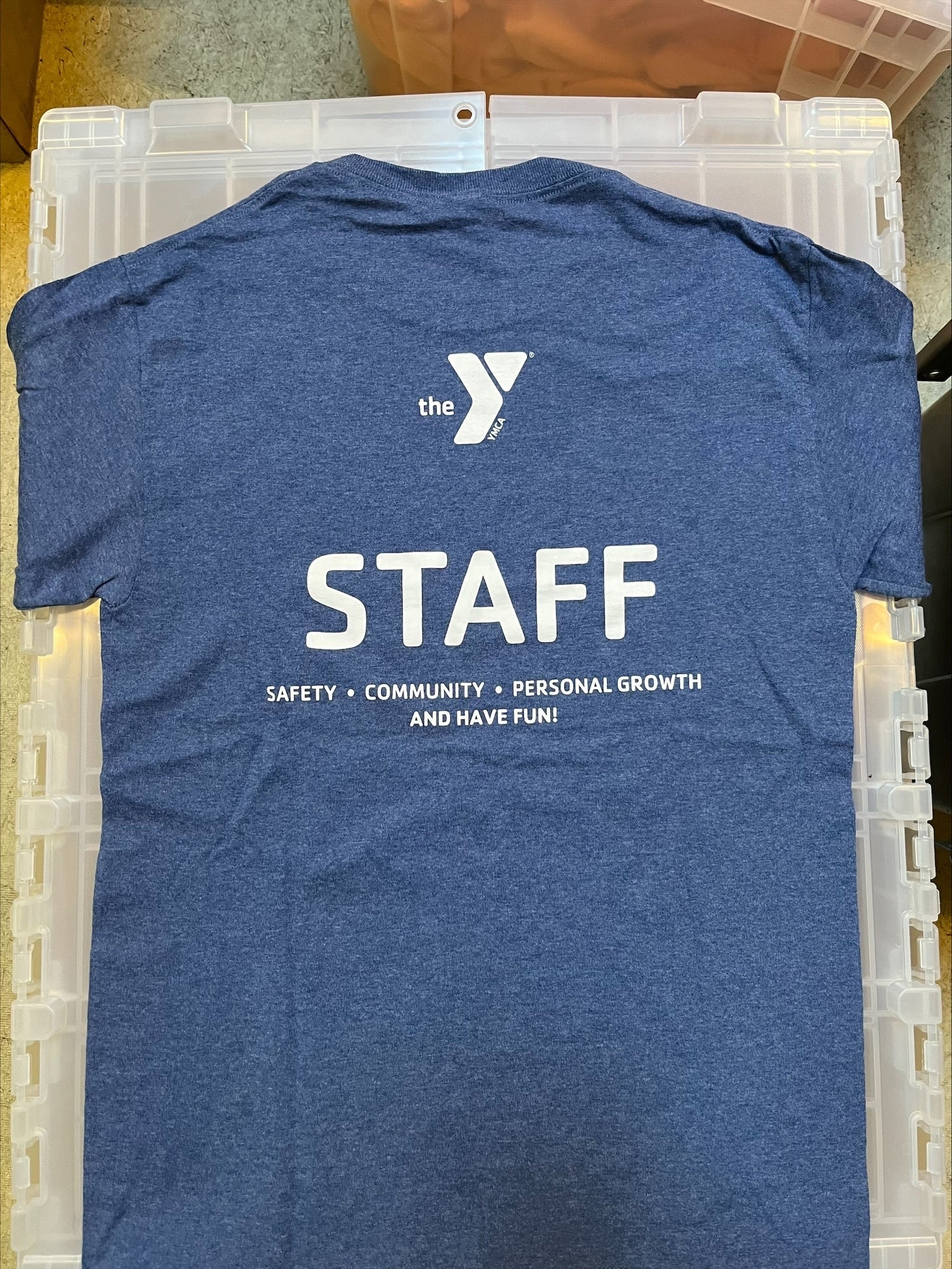 2022 Staff T-Shirt Triangle | McGaw YMCA Camp Echo